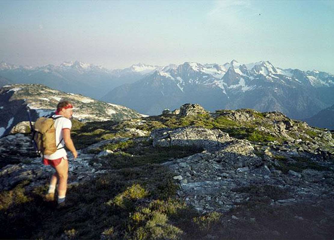 John Semrau racing the sunset... : Photos, Diagrams & Topos : SummitPost