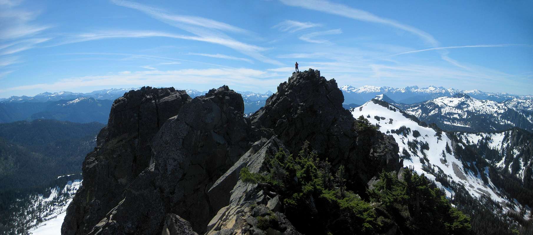 Spire Mountain summit from false summit : Photos, Diagrams & Topos ...