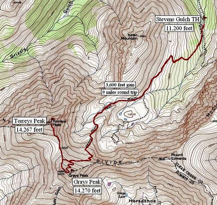Grays Peak Trail : Climbing, Hiking & Mountaineering : SummitPost