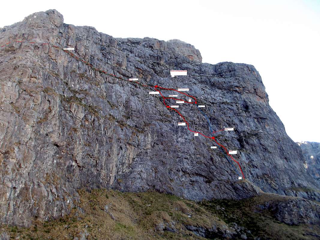 Monks Cowl Standard Route : Photos, Diagrams & Topos : SummitPost