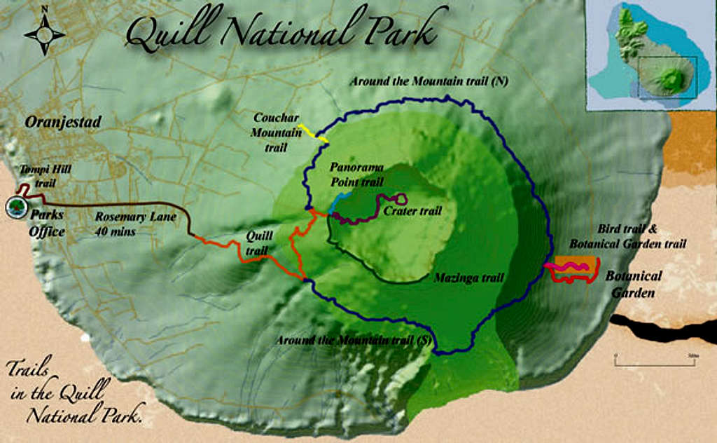 The Quill Map : Photos, Diagrams & Topos : SummitPost