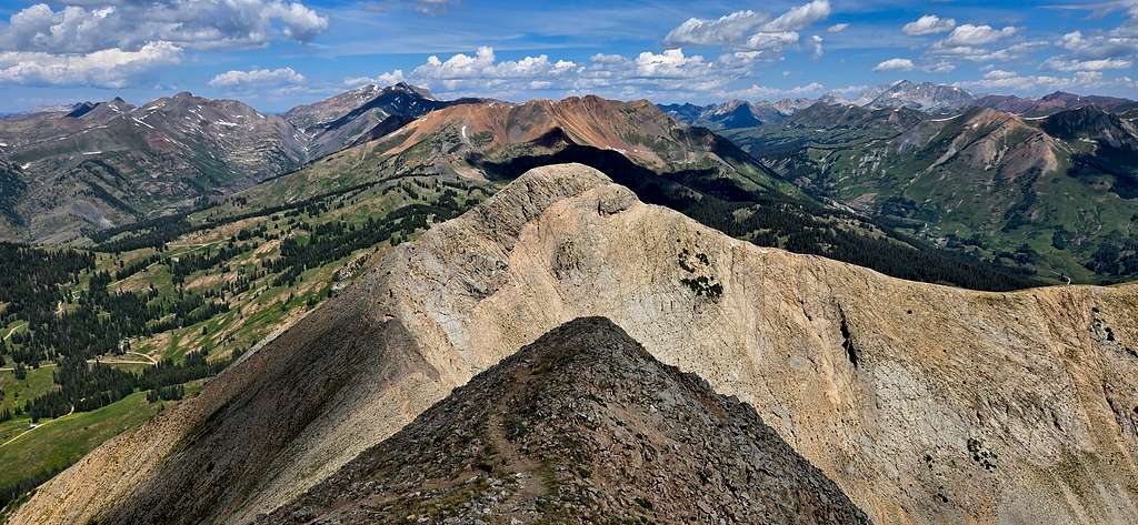 Views from summit. : Photos, Diagrams & Topos : SummitPost