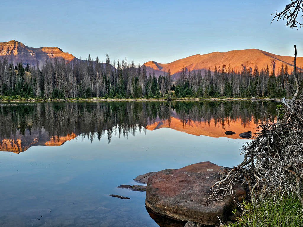 Mount Powell, Henrys Fork Peak and and Dollar Lake : Photos, Diagrams ...