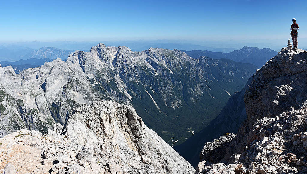 The view from Triglav over Vrata valley : Photos, Diagrams & Topos ...