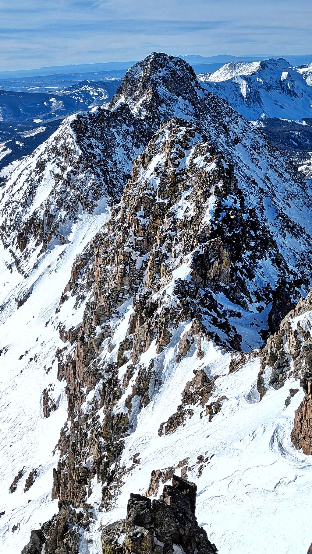 El Diente front and snowy center! : Photos, Diagrams & Topos : SummitPost