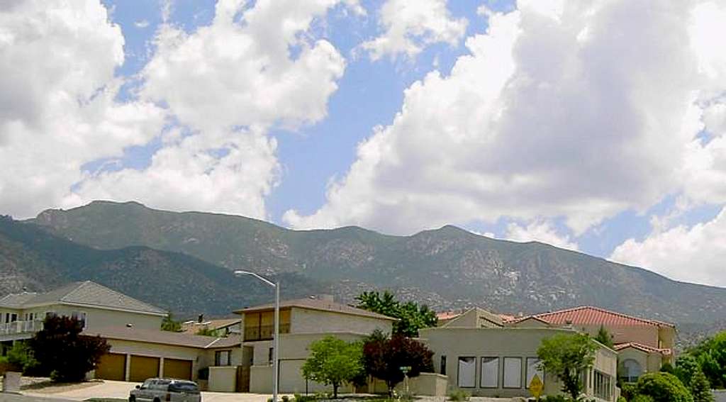 A view of the Sandia Crest... : Photos, Diagrams & Topos : SummitPost