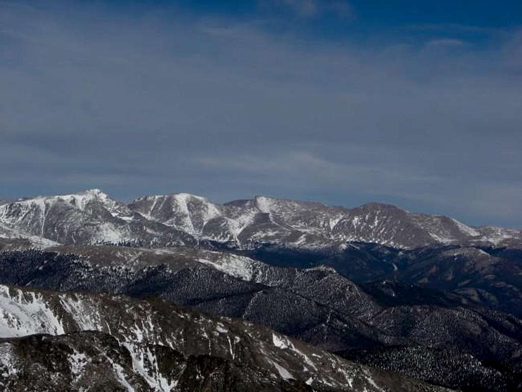 View of the Mummy Range from... : Photos, Diagrams & Topos : SummitPost