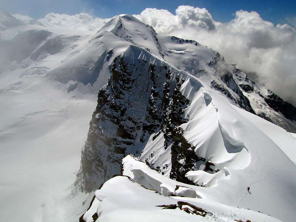 Breithorn Orientale (Eastern Breithorn) : Climbing, Hiking ...