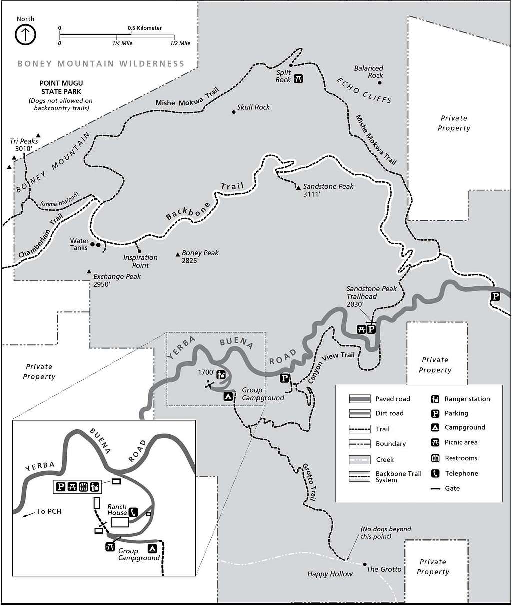 Circle X Ranch Trailmap : Photos, Diagrams & Topos : SummitPost