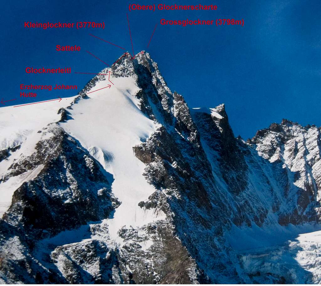 Route Overview: Summit Part : Photos, Diagrams & Topos : SummitPost