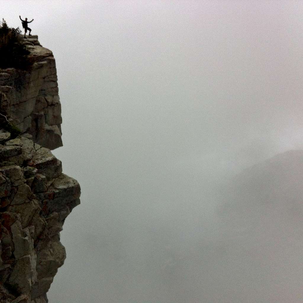 Sheer drop-off : Photos, Diagrams & Topos : SummitPost