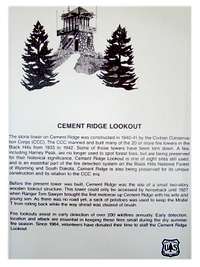 Cement Ridge Lookout : Climbing, Hiking & Mountaineering : SummitPost