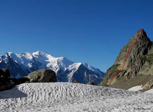 Brunat-Perroux Route (Aiguille de l'Index) : Climbing, Hiking ...
