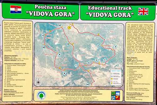 Vidova gora (island of Brač) : Climbing, Hiking & Mountaineering ...