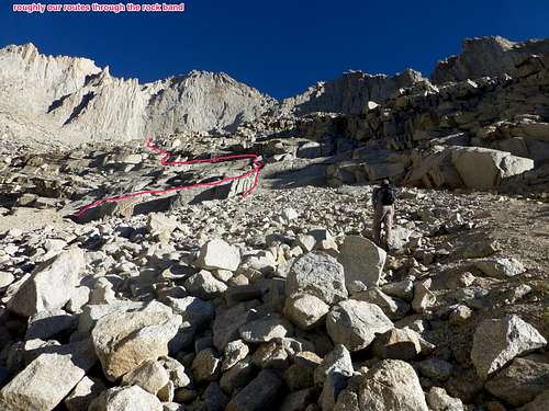 Mount Russell, East Ridge, Rockwell Variation : Trip Reports : SummitPost